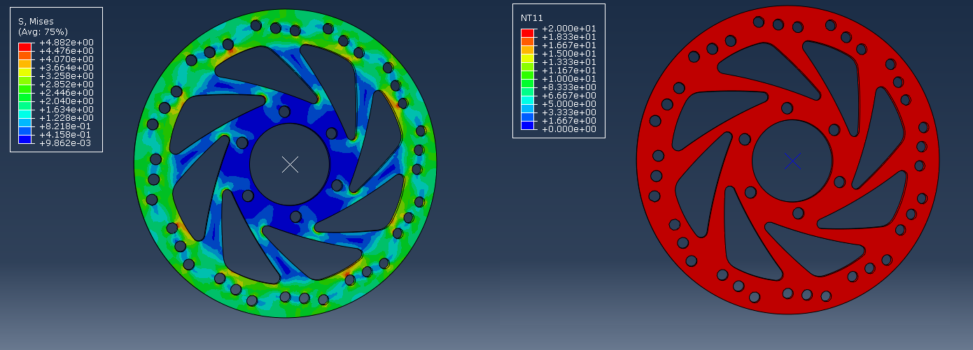 Fully Coupled Thermal Structural Analysis Using Abaqus